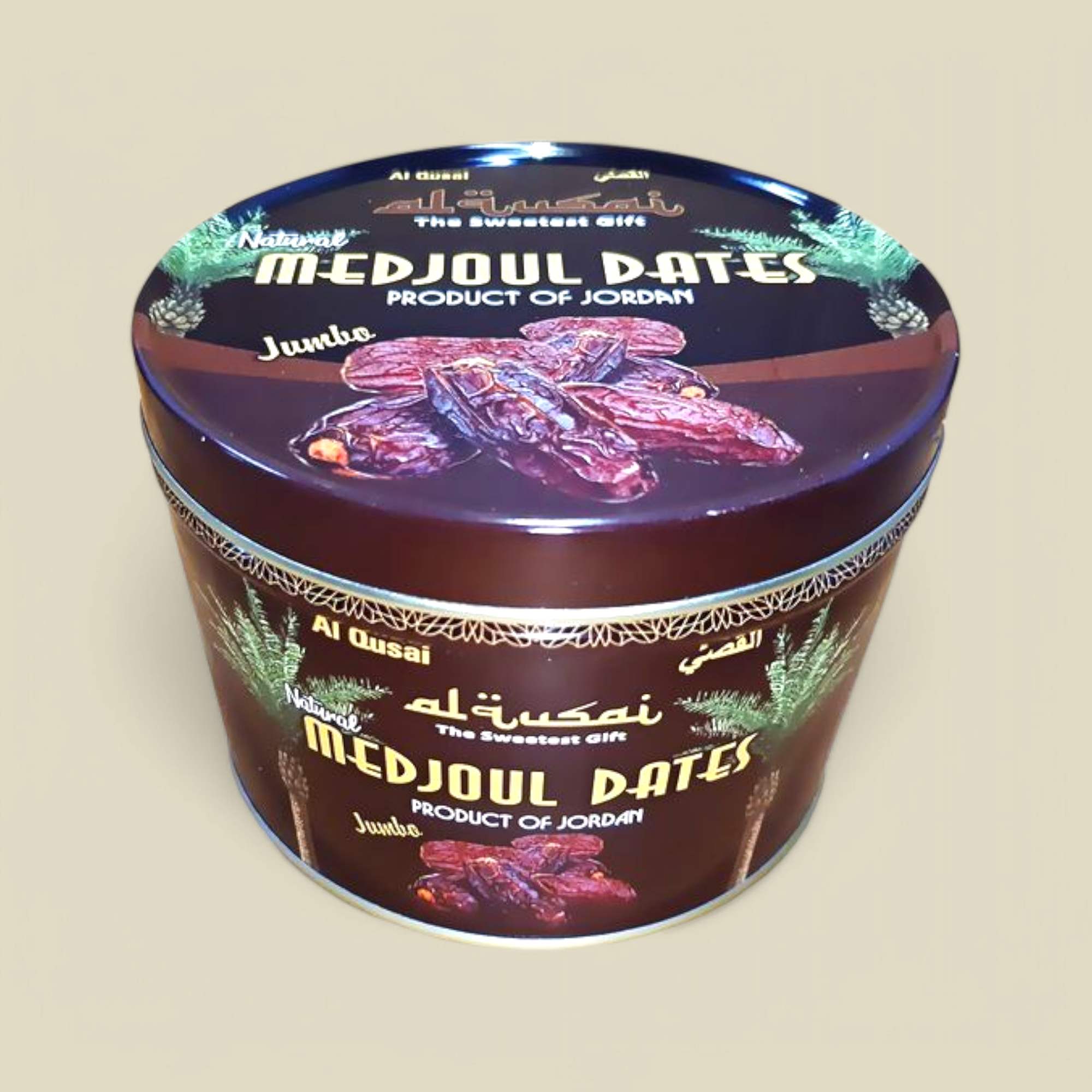 MEDJOUL DATES 500GM ROYAL TIN PACK – Al Qusai